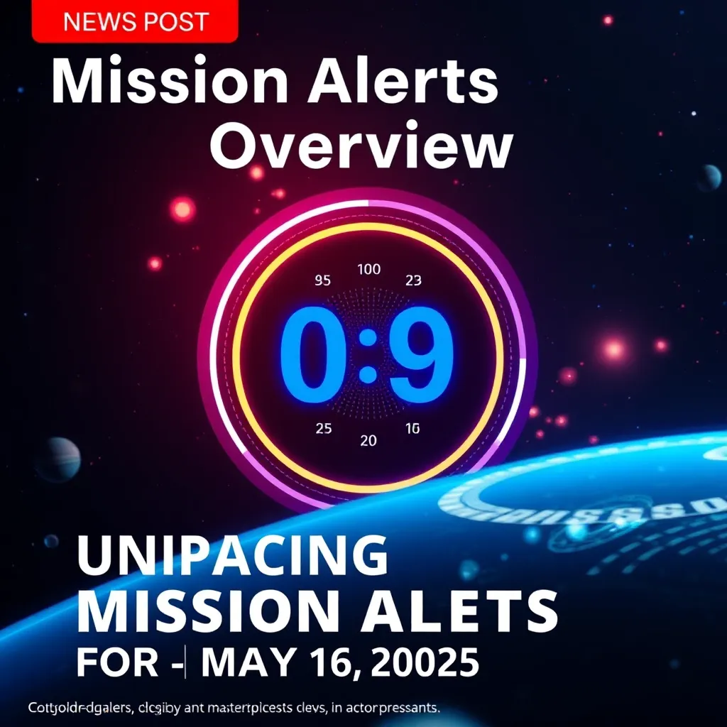 Unpacking Mission Alerts for May 16, 2025 : LevelUpTalk