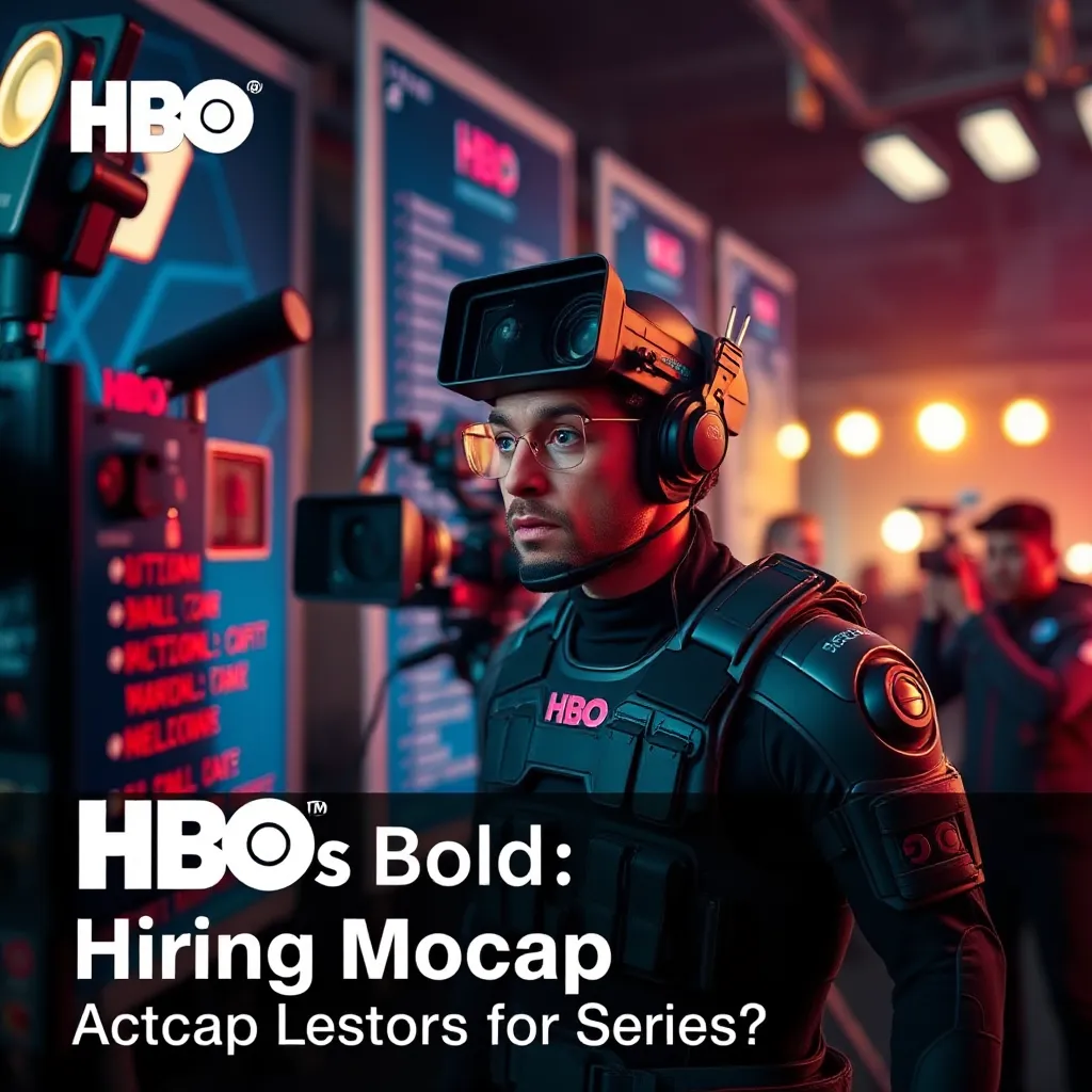HBO's Bold Move: Hiring Mocap Actors for Series? : LevelUpTalk