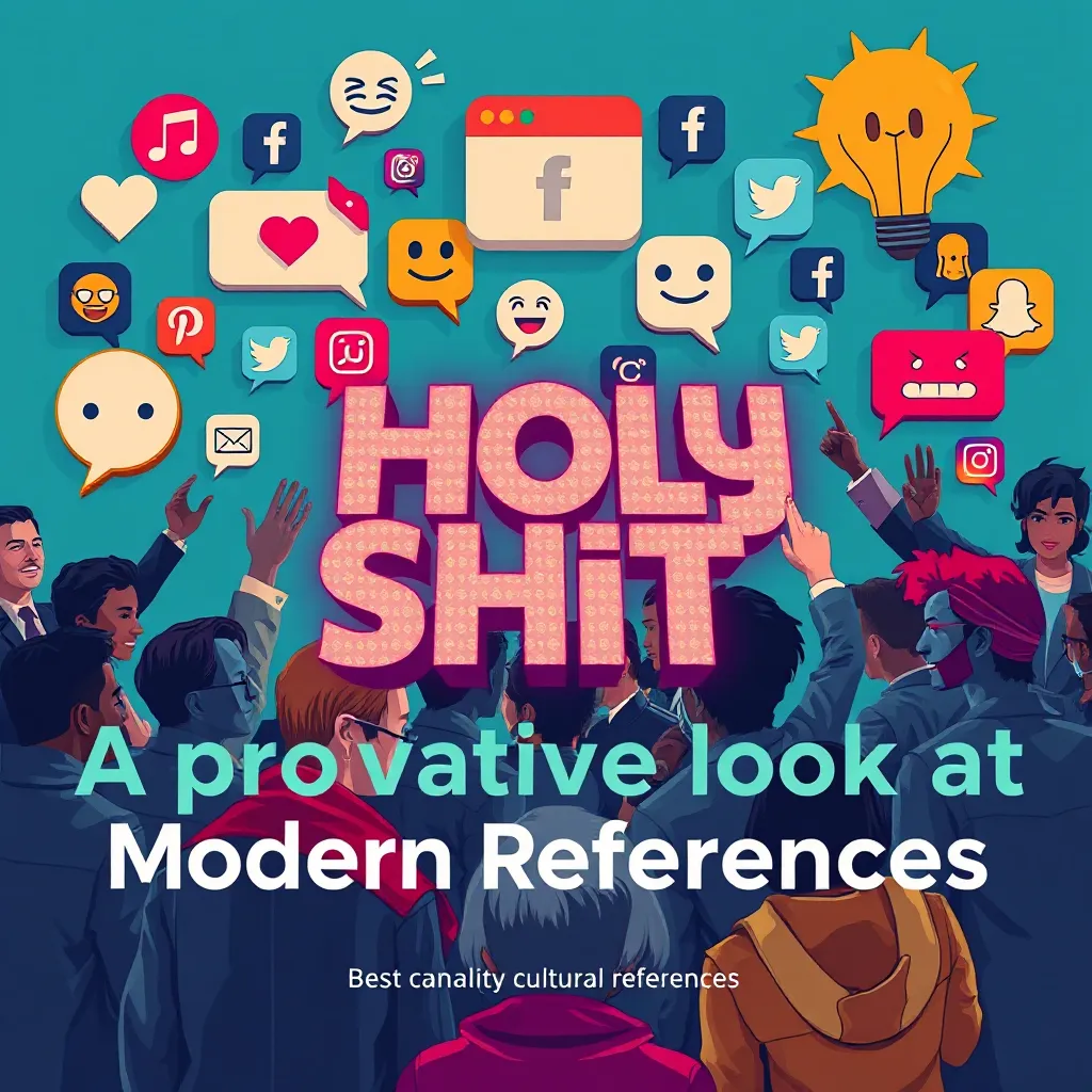 Holy Shit: A Provocative Look at Modern References : LevelUpTalk