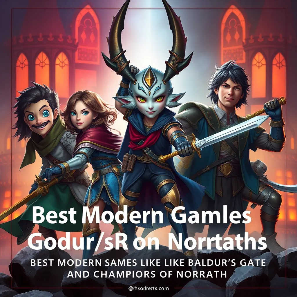 Best Modern Games Like Baldur's Gate and Champions of Norrath : LevelUpTalk