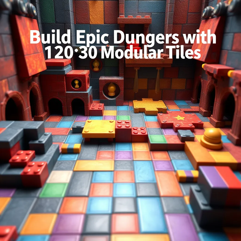 Build Epic Dungeons with 120 Modular Tiles! : LevelUpTalk