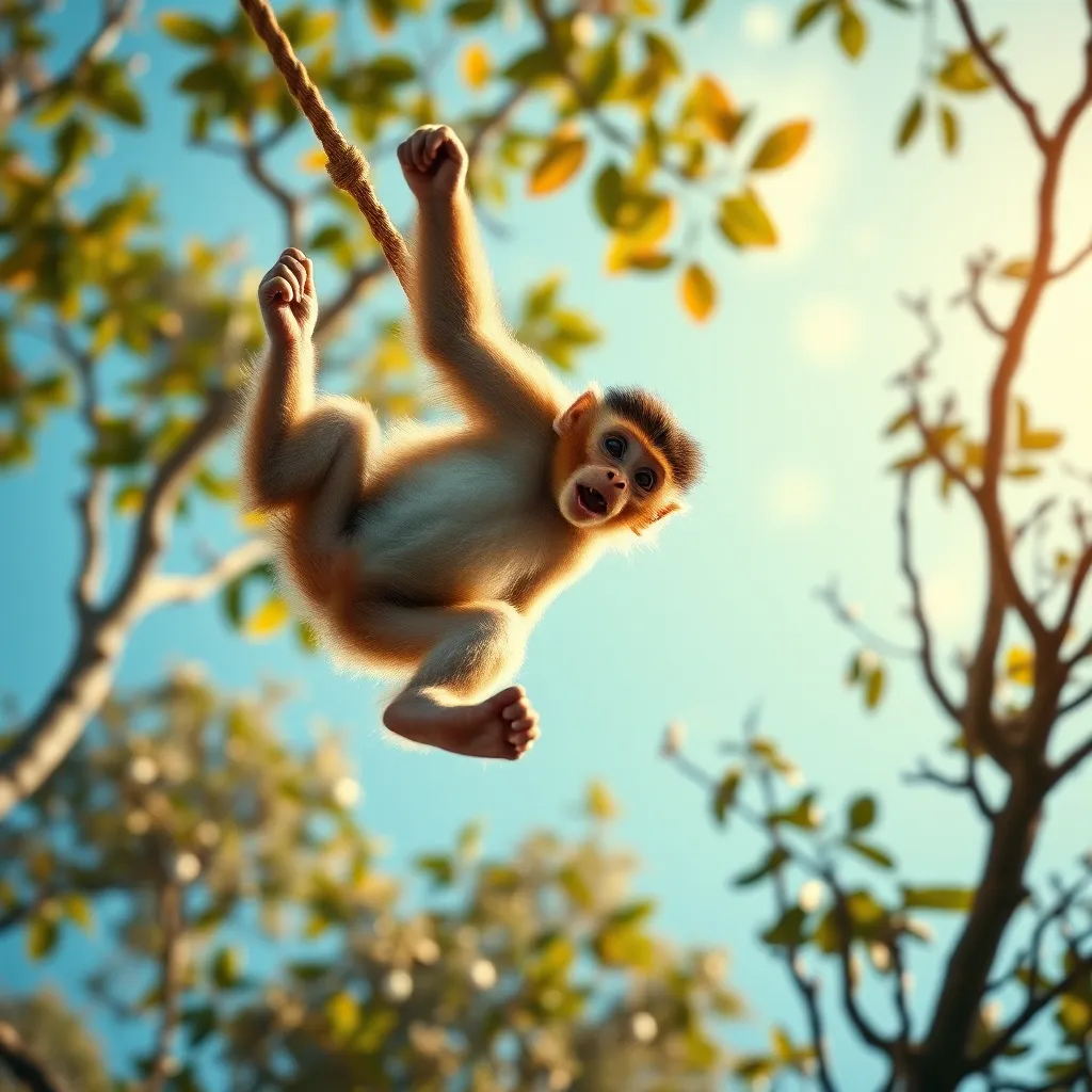 Monkey Sees Action: Unforgettable Wildlife Moments : LevelUpTalk