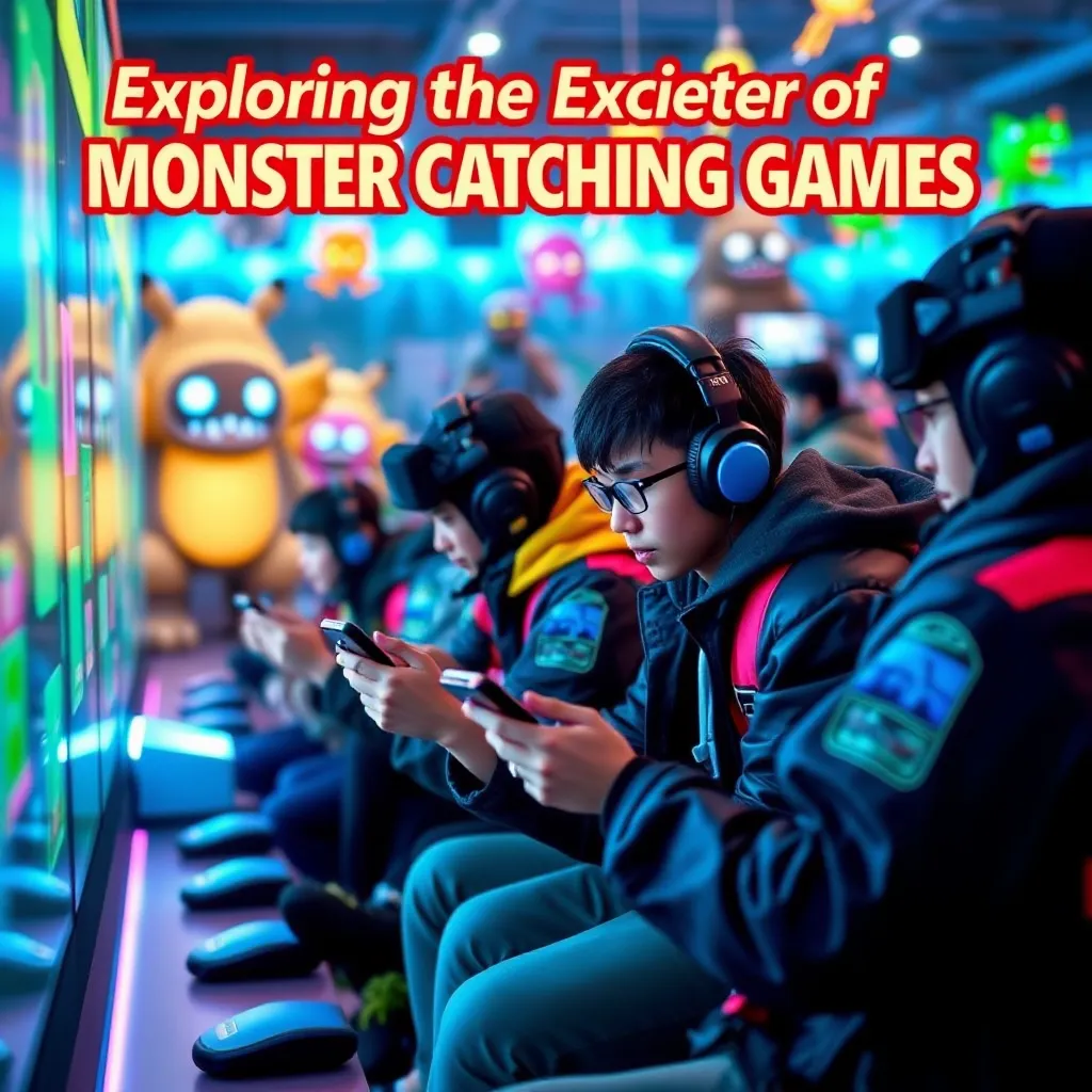 Exploring the Excitement of Monster Catching Games : LevelUpTalk