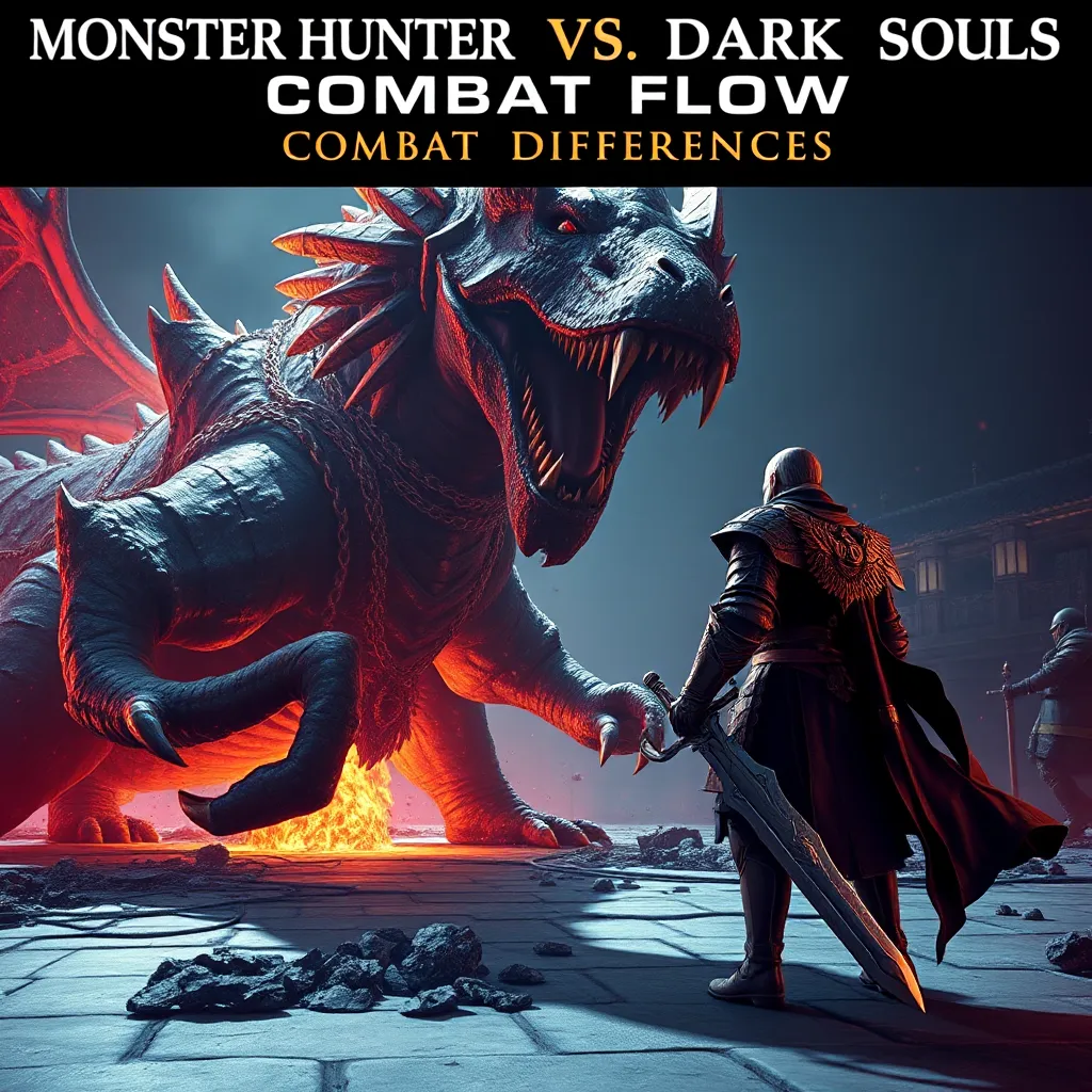 Monster Hunter vs Dark Souls: Combat Flow Differences : LevelUpTalk