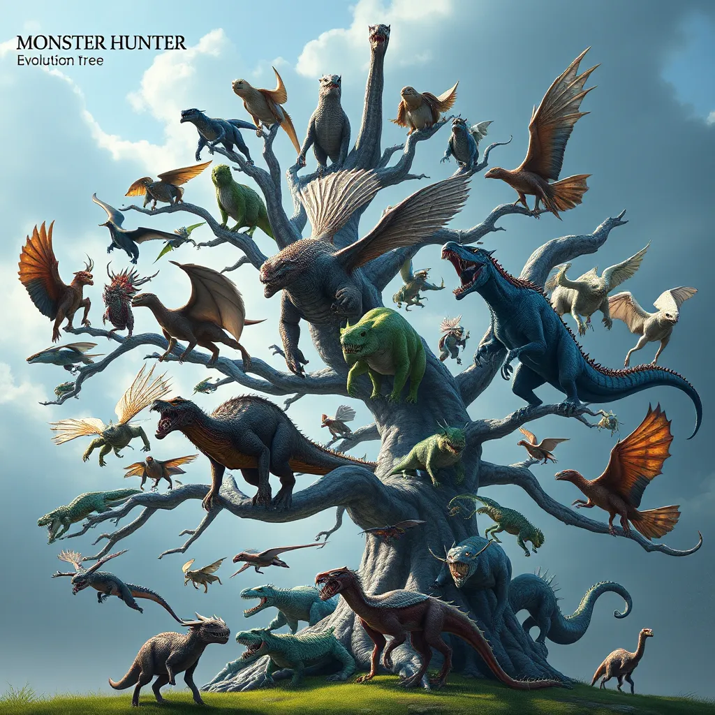 Exploring the Monster Hunter Evolutionary Tree of Life : LevelUpTalk