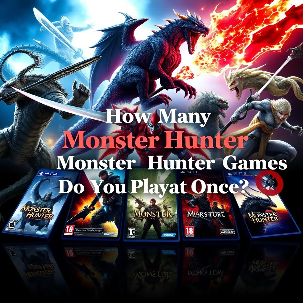 How Many Monster Hunter Games Do You Play at Once? : LevelUpTalk