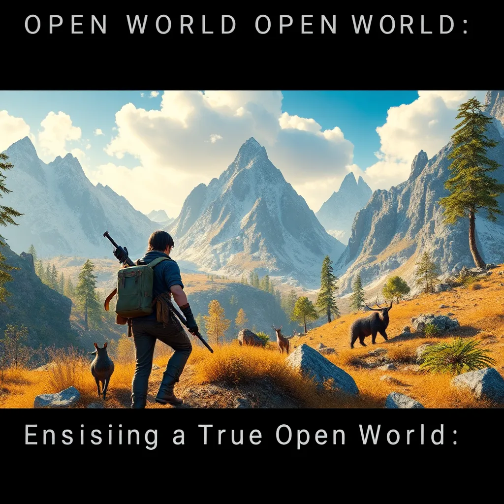 Envisioning a True Open World in Monster Hunter Games : LevelUpTalk