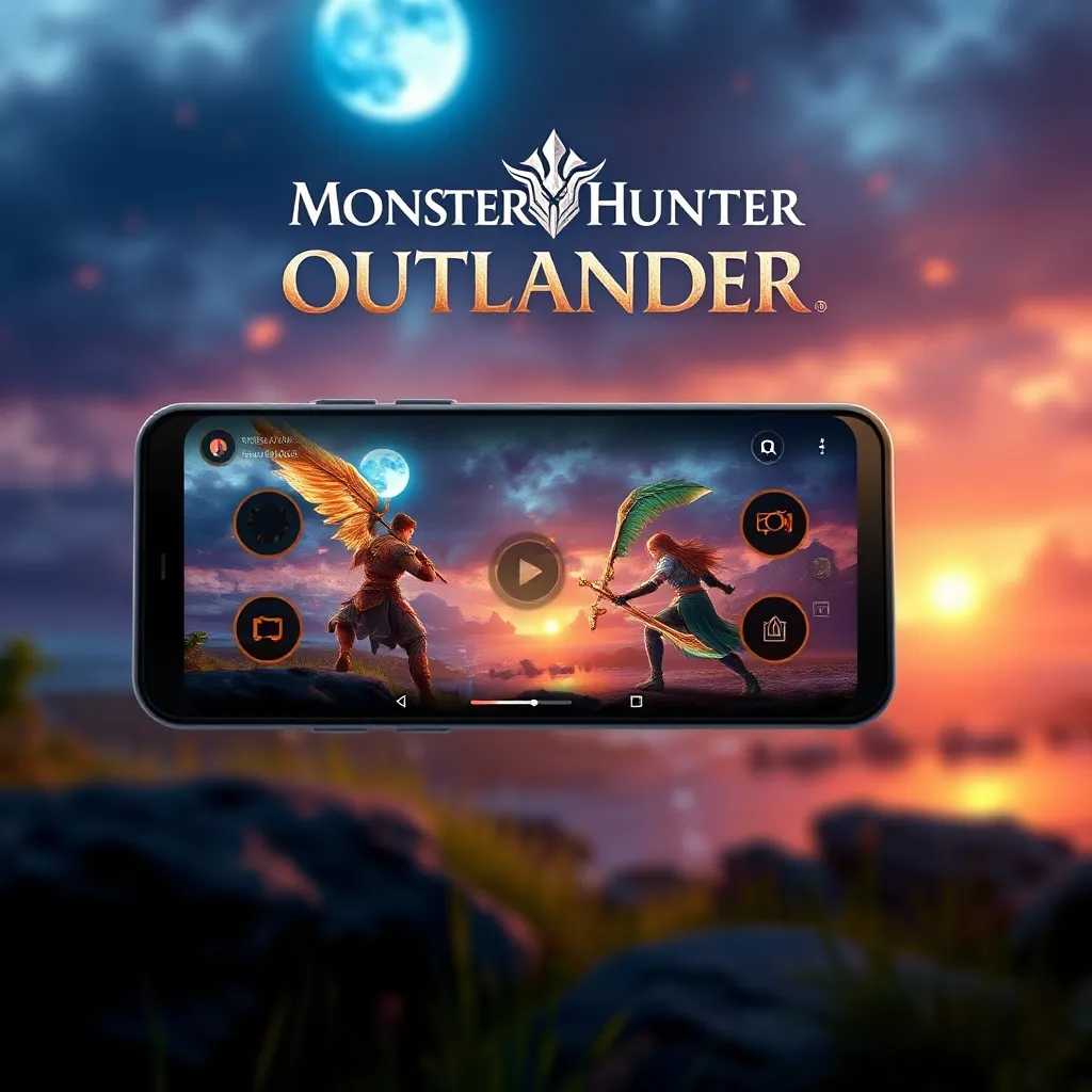 Leaked Details on Monster Hunter Outlander Mobile GUI : LevelUpTalk