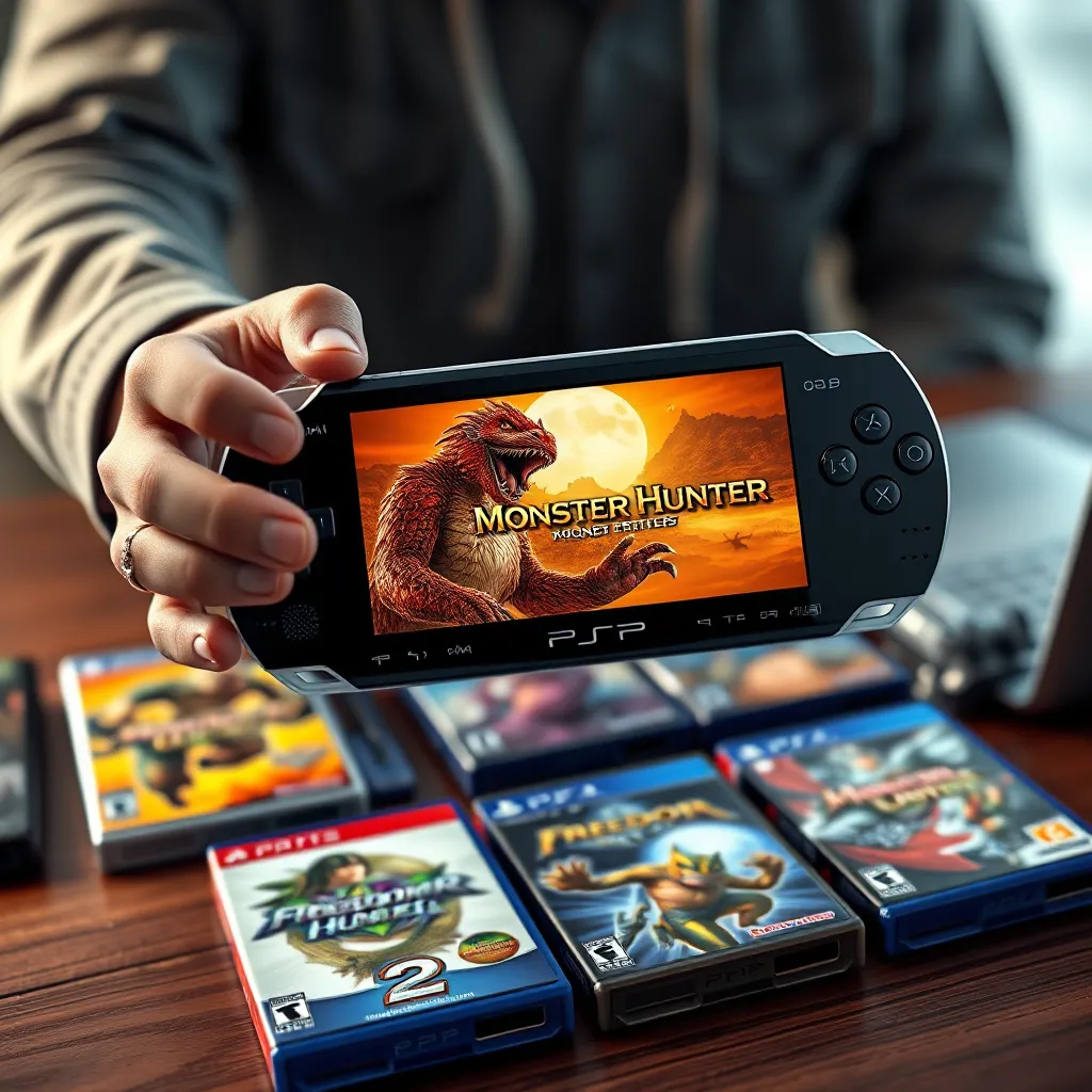Choosing the Best Monster Hunter Game for PSP : LevelUpTalk