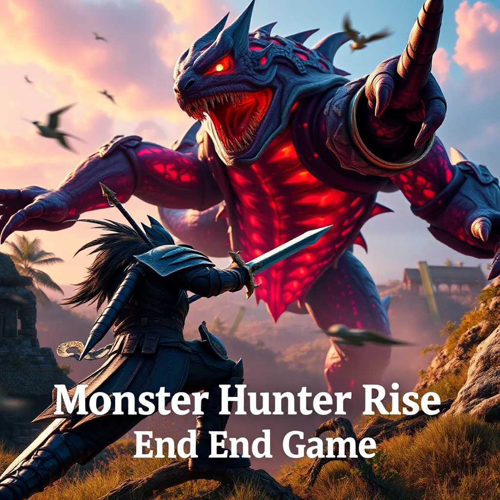 How to Progress in Monster Hunter Rise's End-Game : LevelUpTalk