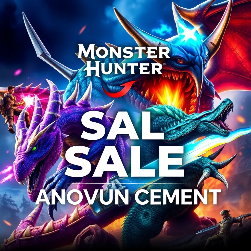 Upcoming Sales for Monster Hunter Titles: What to Know : LevelUpTalk