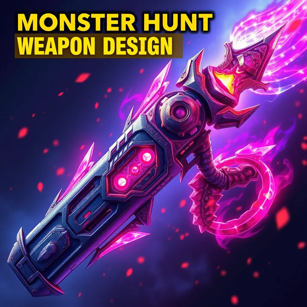 Creative Submission to Monster Hunter Weapon Contest : LevelUpTalk