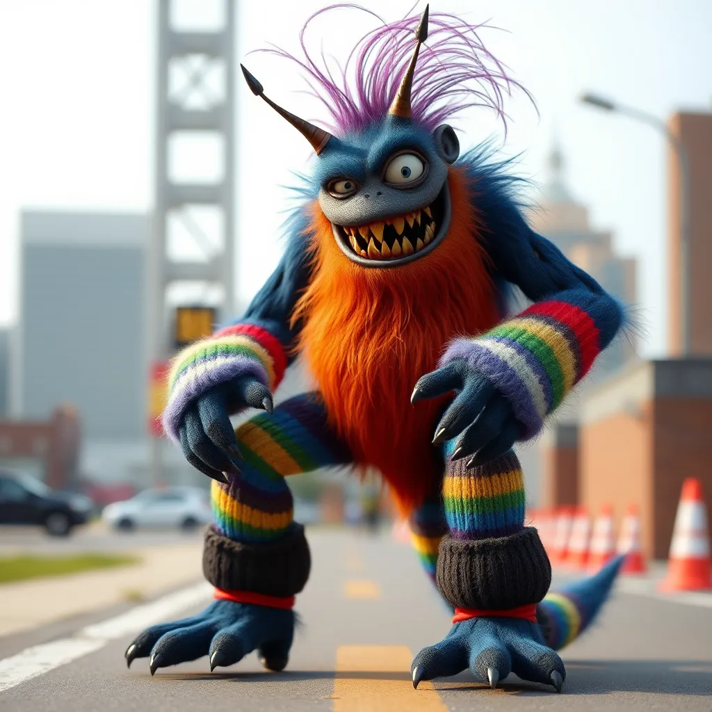 Is This Monster Wearing Leg Warmers? Hilarious Take! : LevelUpTalk