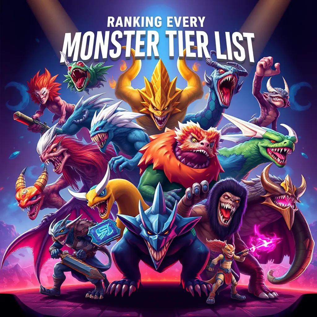 Ranking Every Game Monster: My Personal Tier List : LevelUpTalk