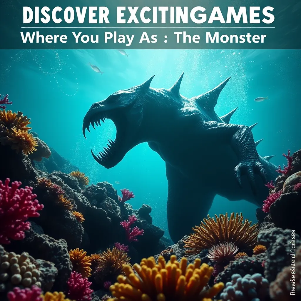 Discover Exciting Games Where You Play as the Monster : LevelUpTalk