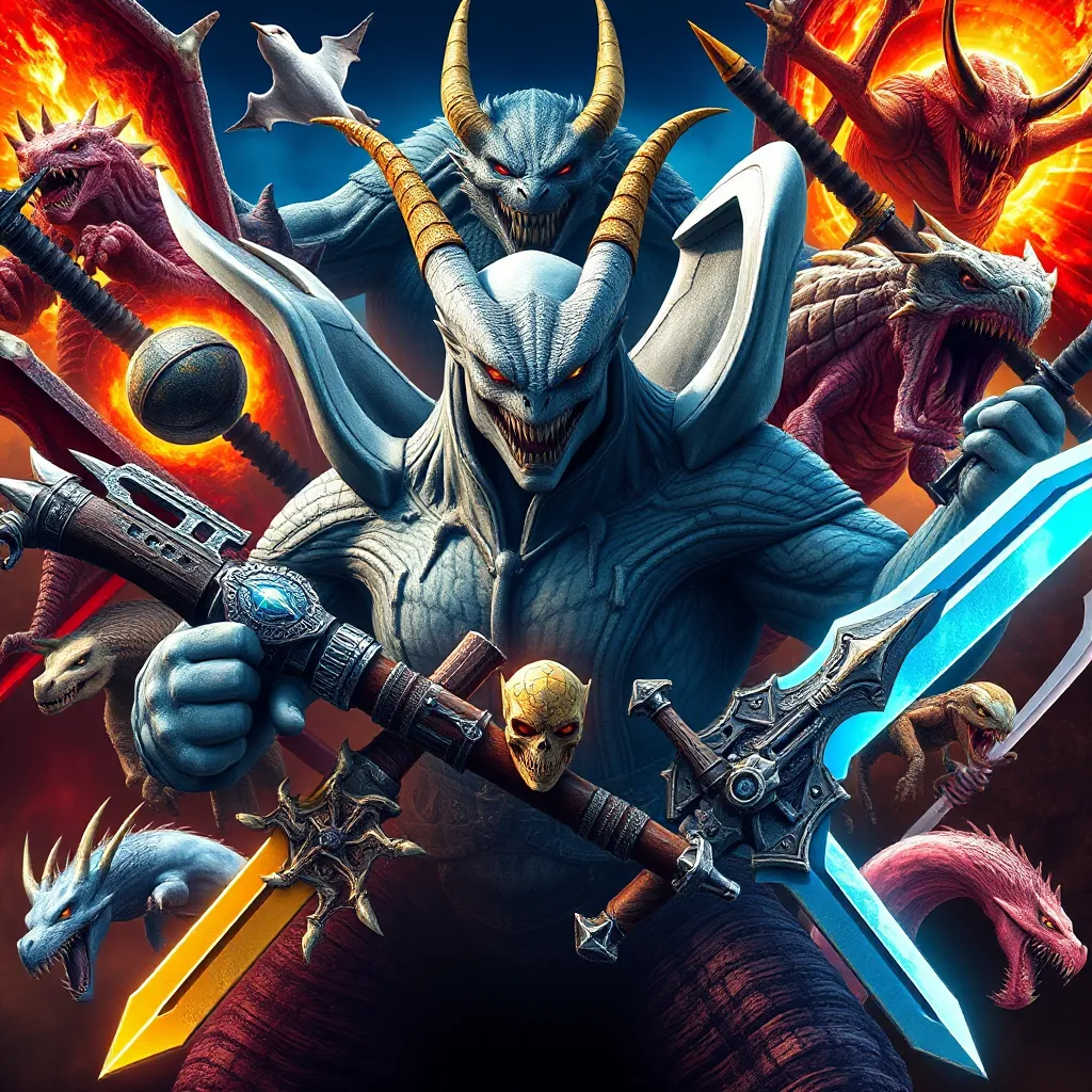 Discover Which Monsters Match Each Weapon Type : LevelUpTalk