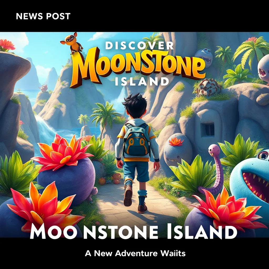 Discover Moonstone Island: A New Adventure Awaits : LevelUpTalk