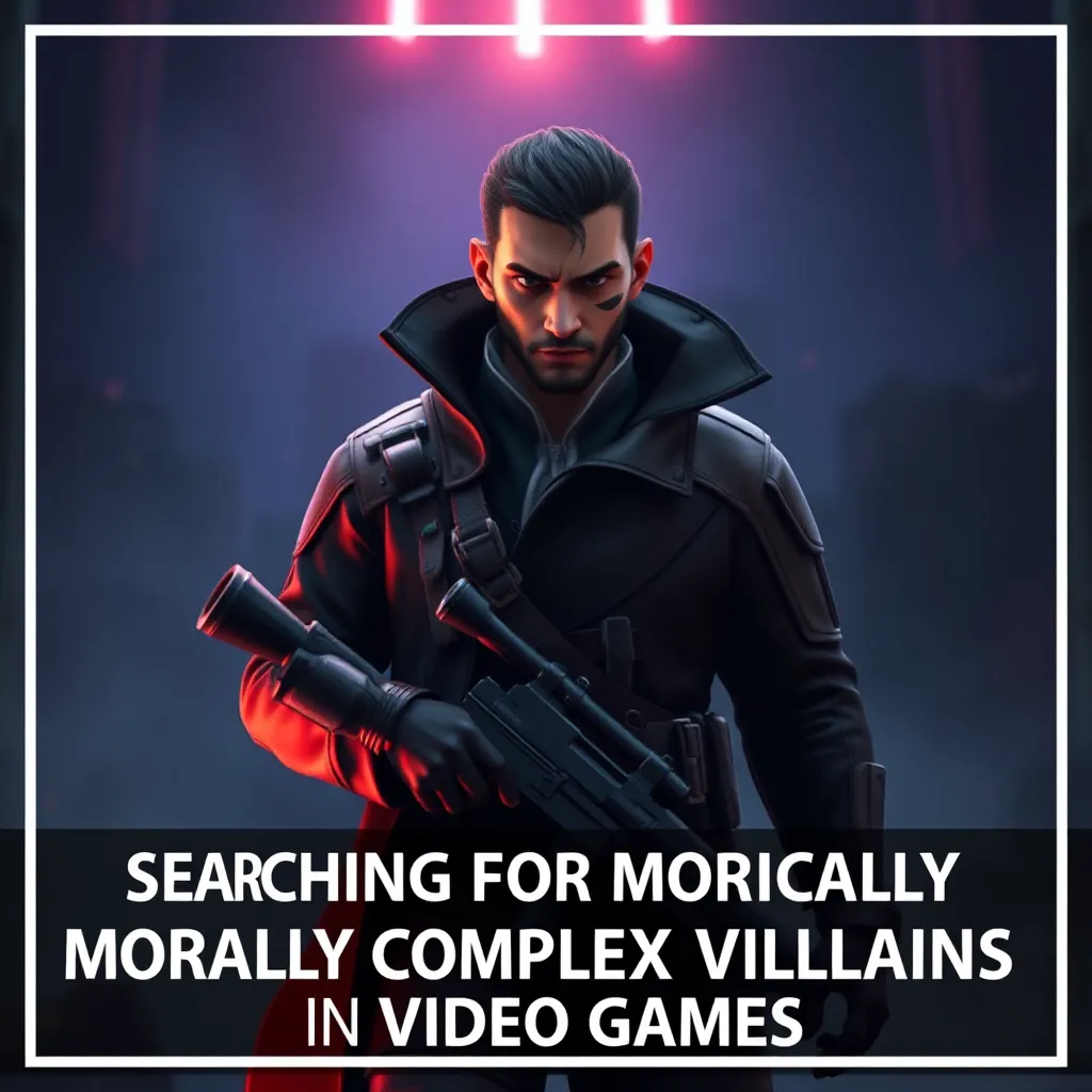 Searching for Morally Complex Villains in Video Games : LevelUpTalk