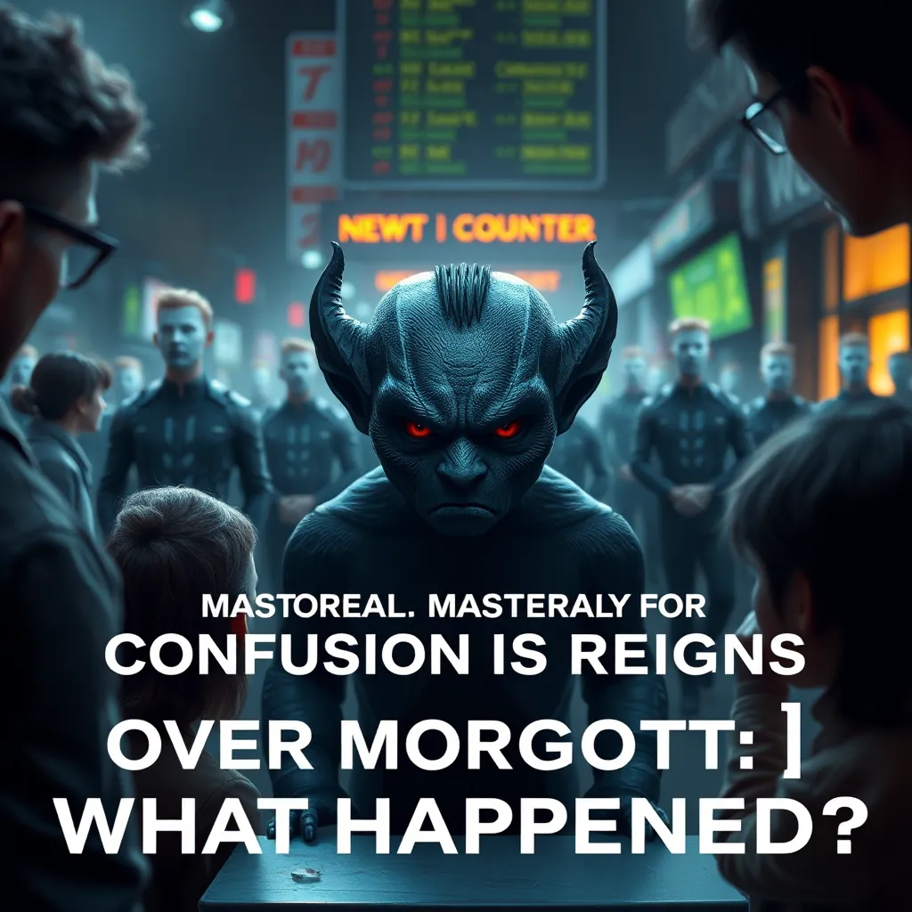 Confusion Reigns Over Morgott: What Happened? : LevelUpTalk