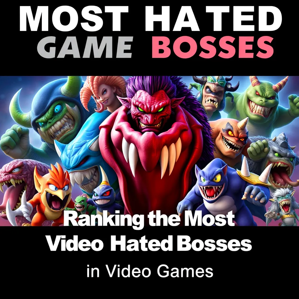 Ranking the Most Hated Bosses in Video Games : LevelUpTalk