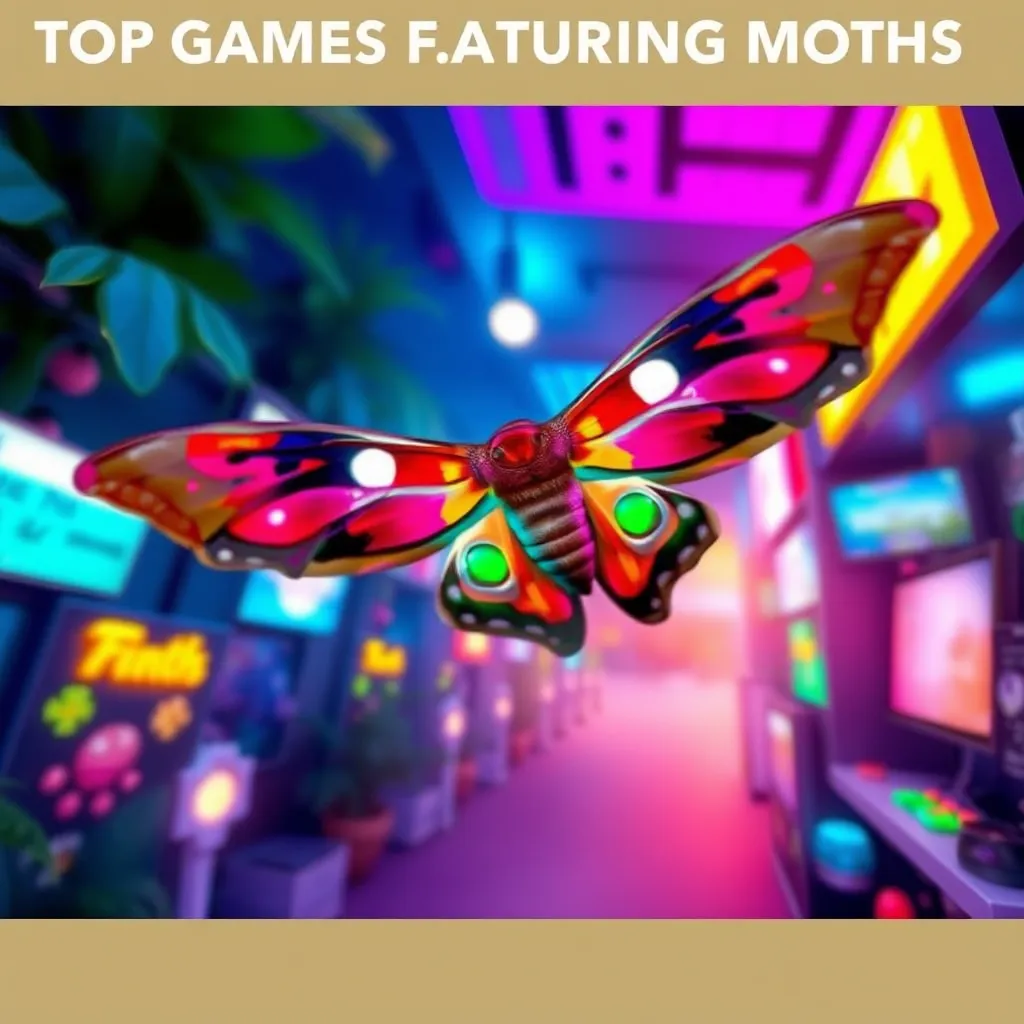 Top Games Featuring Moths: Play as Your Favorite Insect : LevelUpTalk