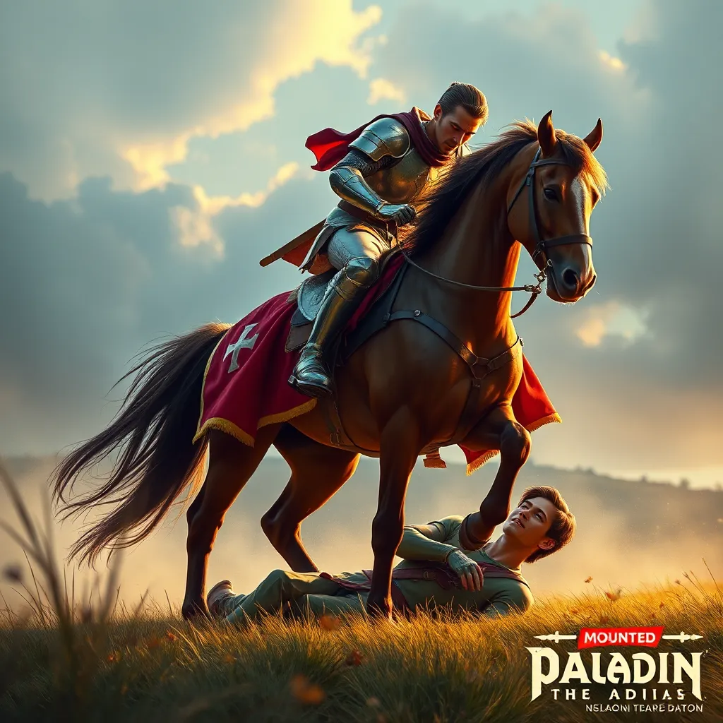 Mounted Paladin's Lay on Hands Rules: Can You Reach? : LevelUpTalk