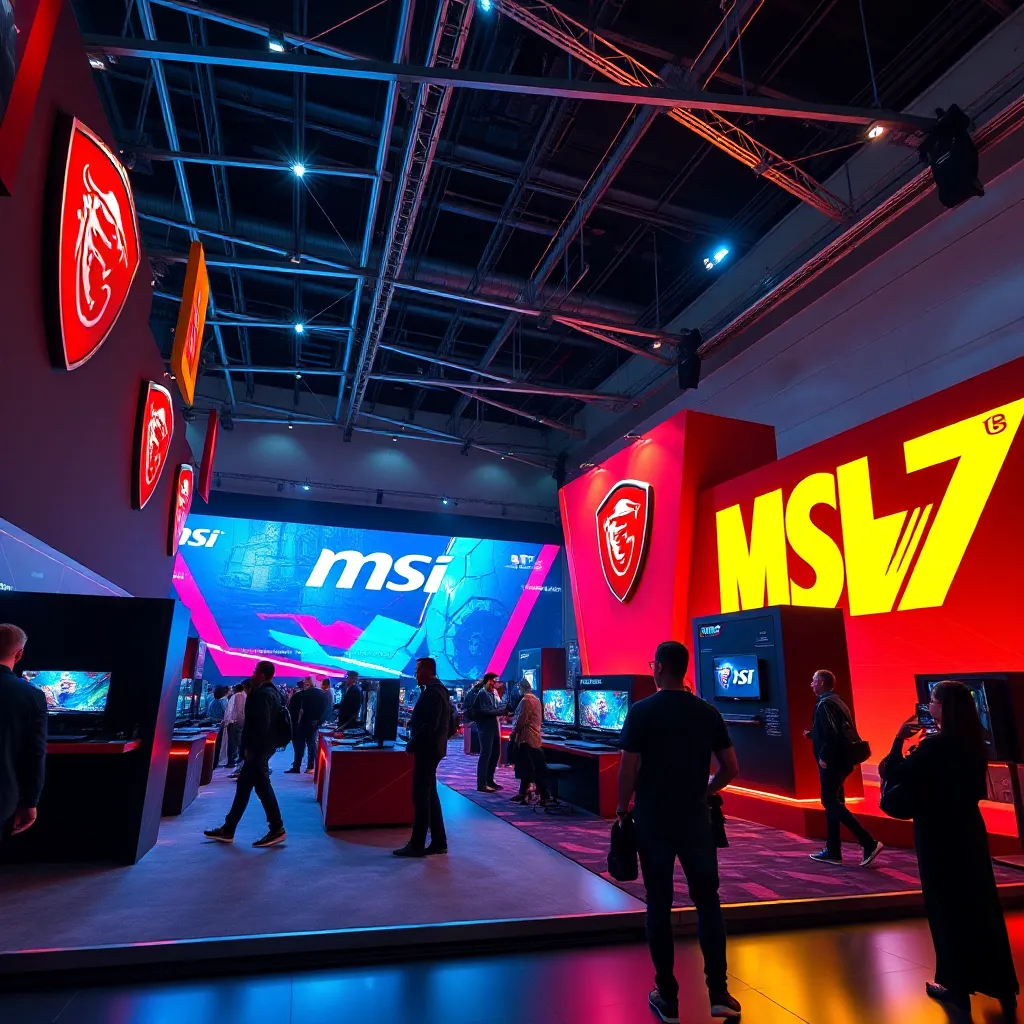 MSI's Impressive CES 2020 Booth Recap and Highlights : LevelUpTalk