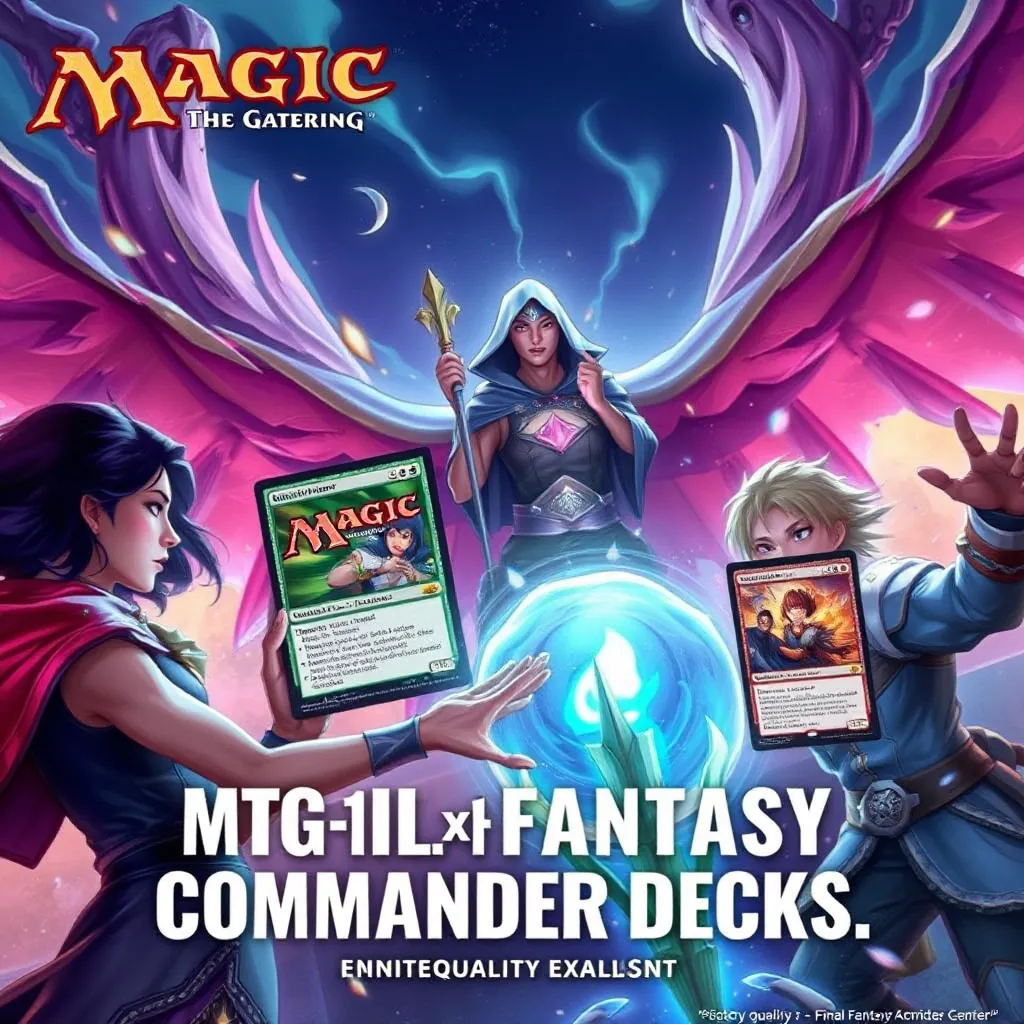 Excitement Builds Over MTG x Final Fantasy Commander Decks : LevelUpTalk