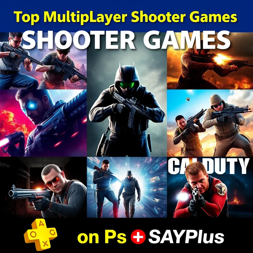 Top Multiplayer Shooter Games on PS Plus Subscription : LevelUpTalk
