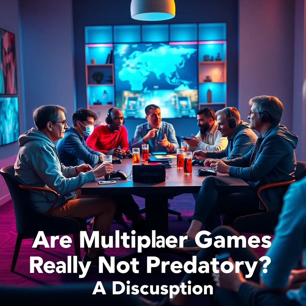 Are Multiplayer Games Really Not Predatory? A Discussion : LevelUpTalk