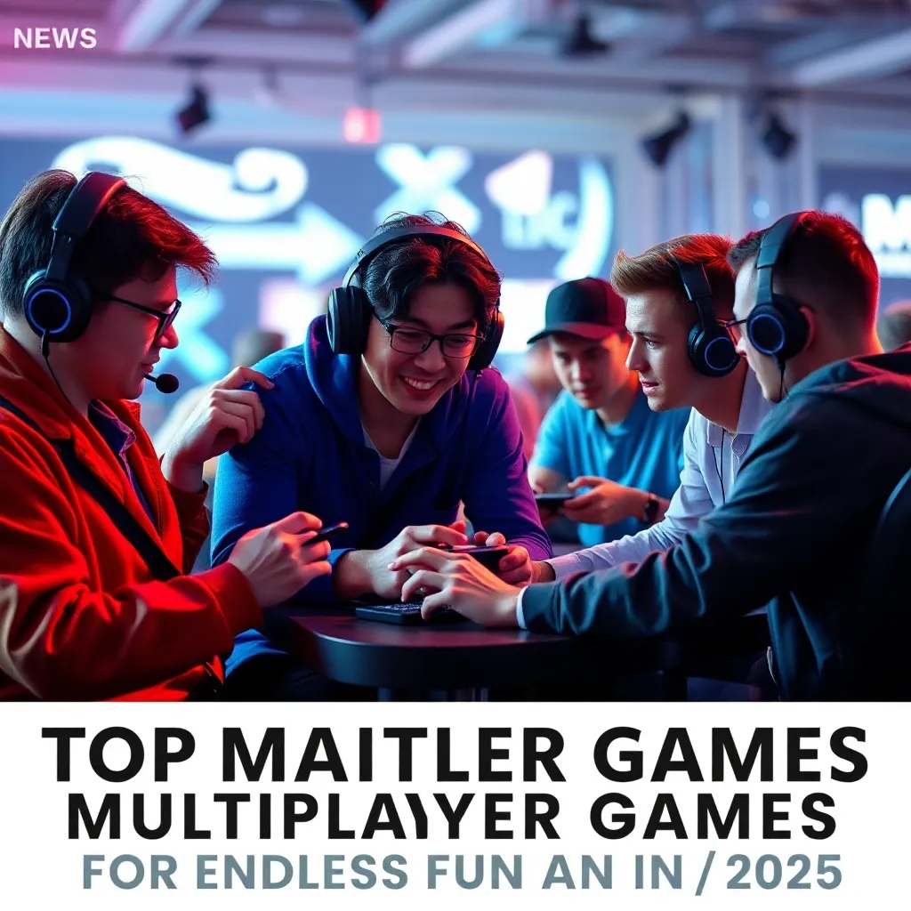 Top Active Multiplayer Games for Endless Fun in 2025 : LevelUpTalk