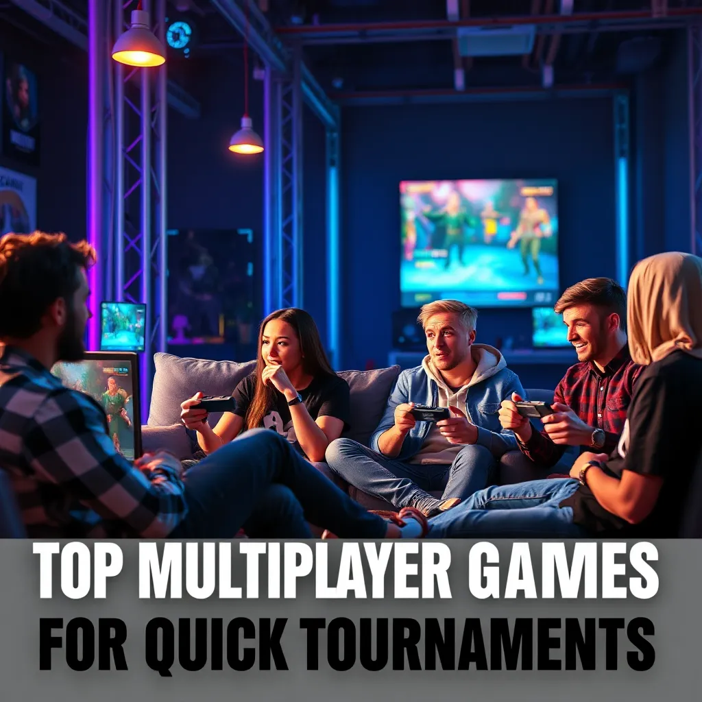 Top Multiplayer Strategy Games for Quick Tournaments : LevelUpTalk