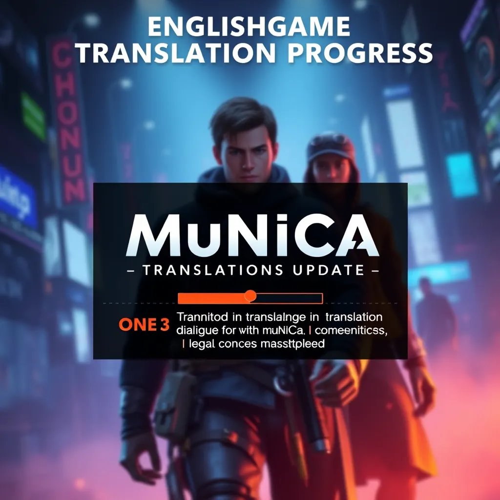 English Translation Update on MuNiCa Project Progress : LevelUpTalk