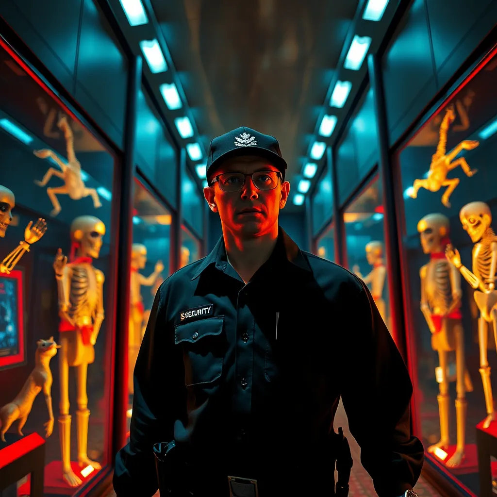 Museum Security Horror Simulator Inspired by Night at the Museum ...