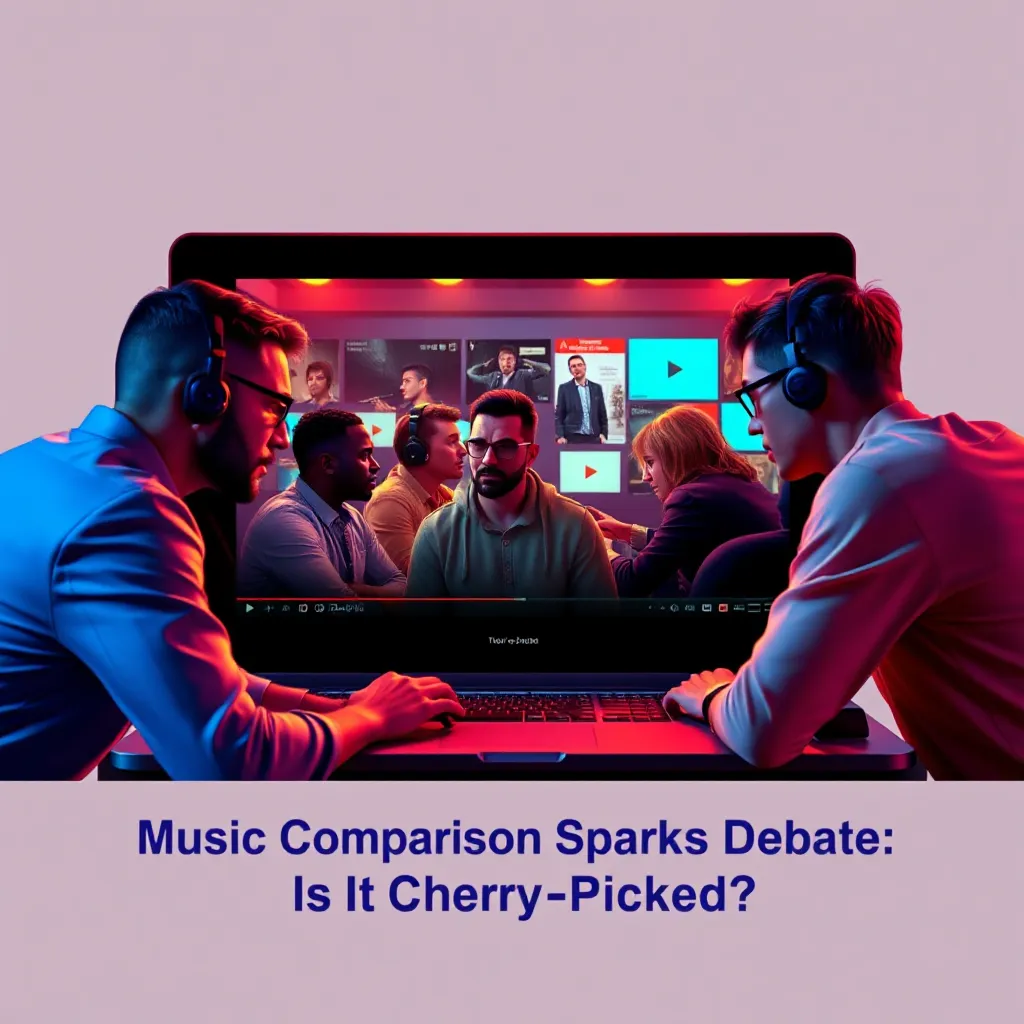 Music Comparison Sparks Debate: Is It Cherry-Picked? : LevelUpTalk