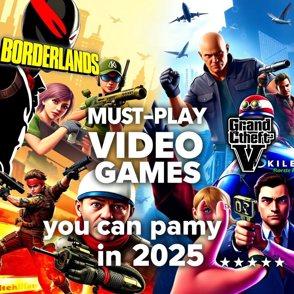 Top Must-Play Video Games You Can't Miss in 2025 : LevelUpTalk