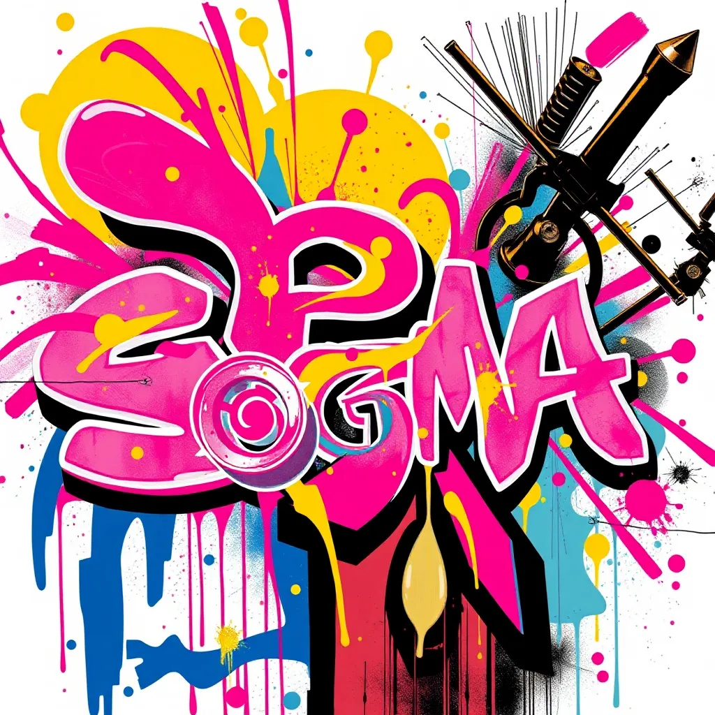 Creative Interpretation: My Drawing of Sogma’s Spray Art : LevelUpTalk