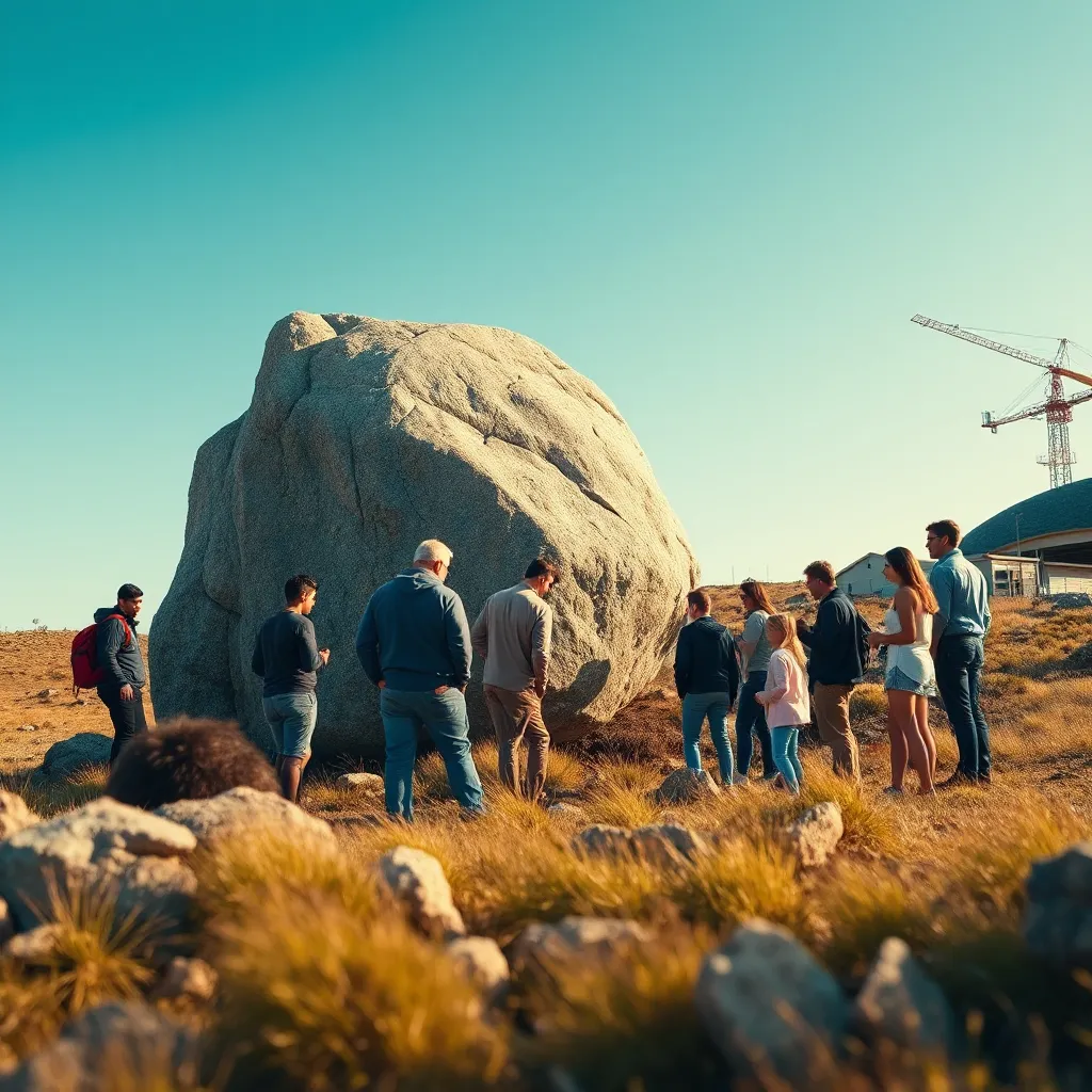Mysterious Boulder Raises Eyebrows Among Locals : LevelUpTalk