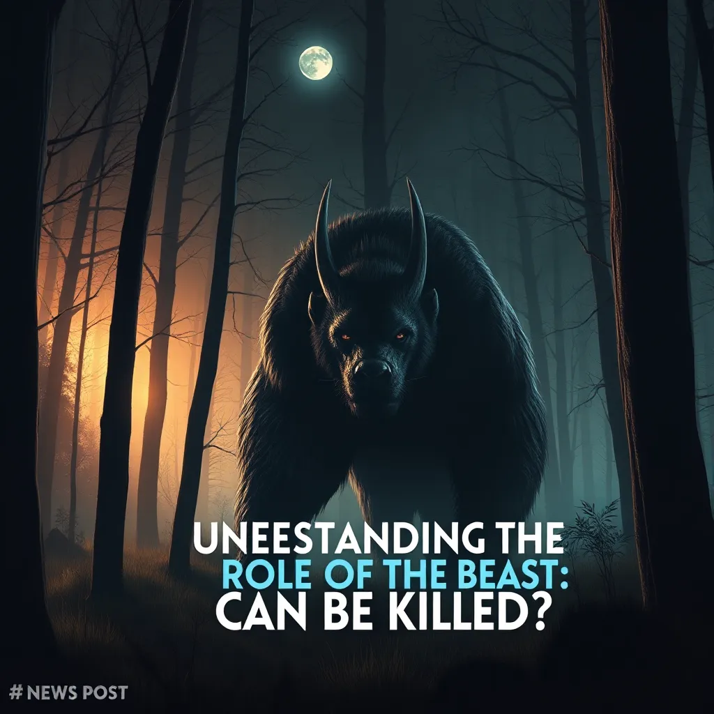 Understanding the Role of the Beast: Can It Be Killed? : LevelUpTalk