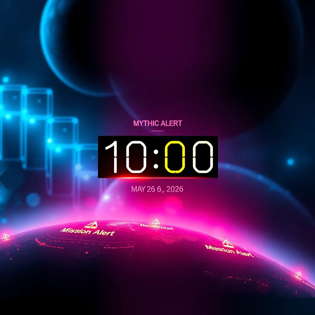 MYTHIC ALERT: Mission Alerts Schedule for May 26, 2026 : LevelUpTalk