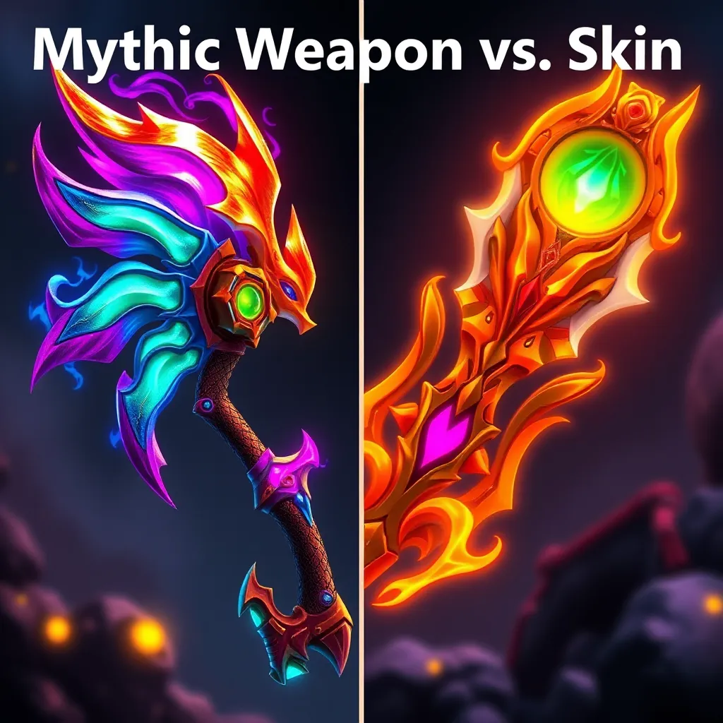 Would You Choose a Mythic Weapon Over a Skin? : LevelUpTalk