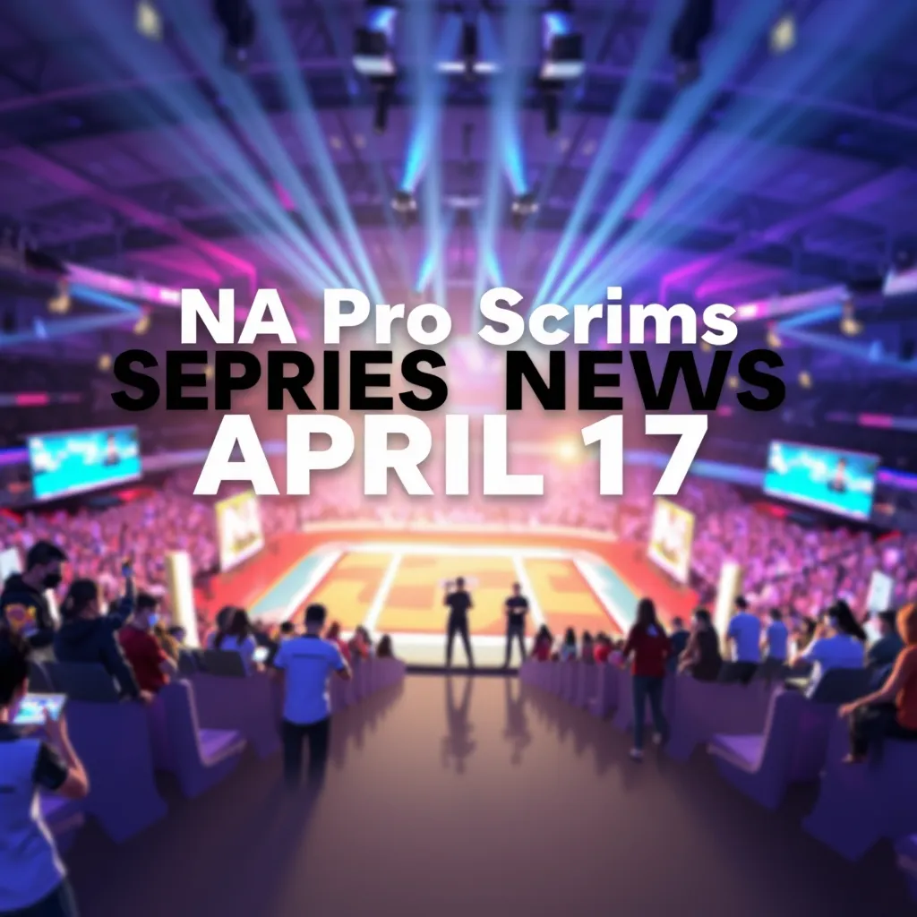 NA Pro Scrims Scheduled for April 17, 2025 - Details Inside : LevelUpTalk