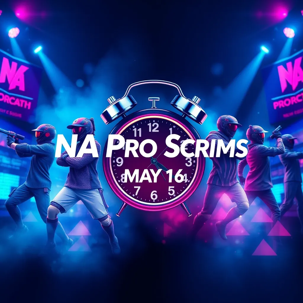 NA Pro Scrims Set for May 16, 2025: Key Details Inside : LevelUpTalk