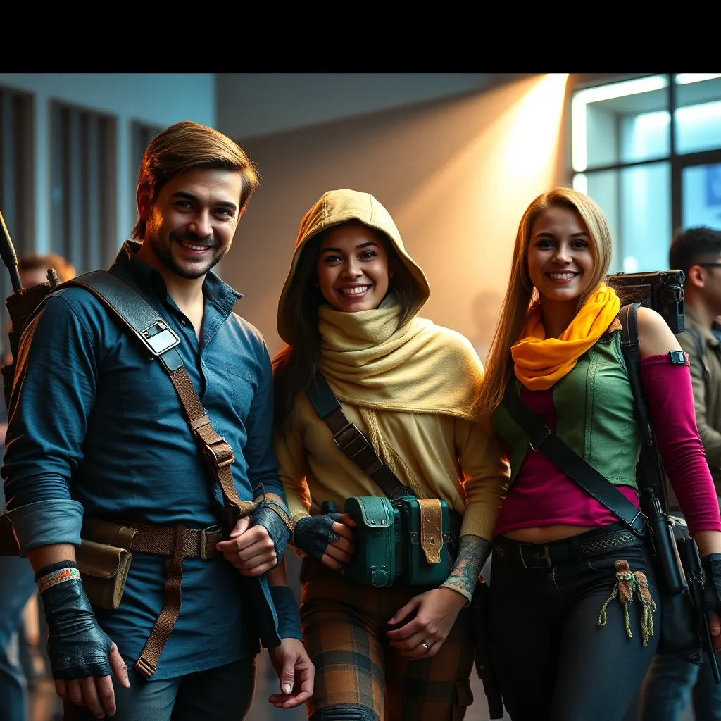 Epic Nathan Drake Cosplay: Fun Times with Friends : LevelUpTalk
