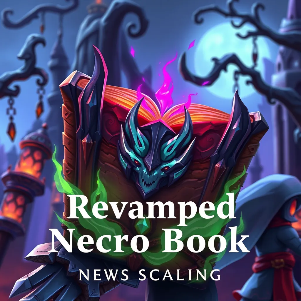 Revamping the Necro Book with Level Scaling Proposal : LevelUpTalk