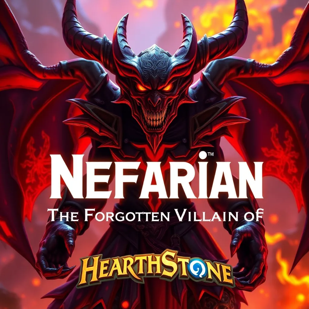 Nefarian: The Forgotten Villain of Hearthstone : LevelUpTalk