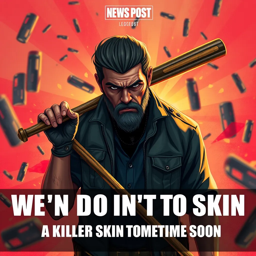 Negan Won't Be a Killer Skin Anytime Soon : LevelUpTalk