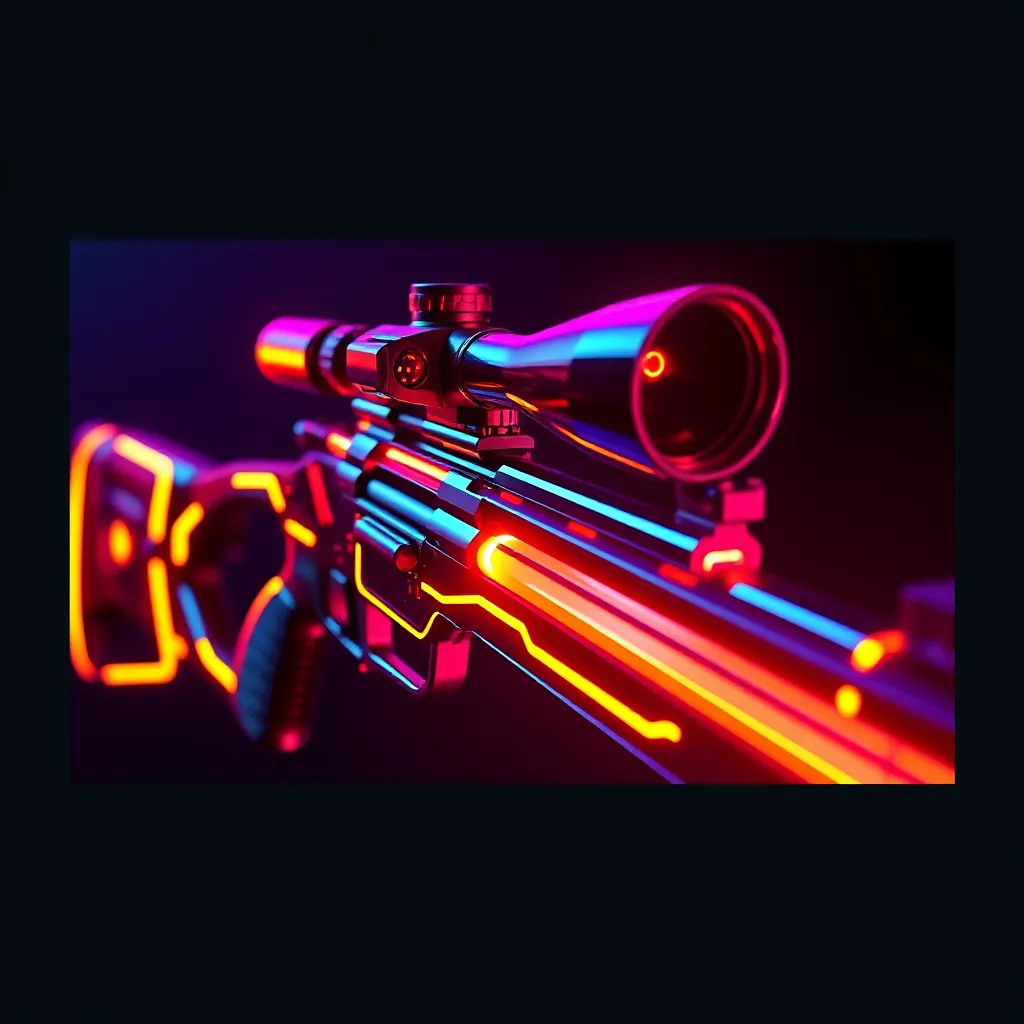 Neon Sniper Rifle: Did It Just Get Powerful? : LevelUpTalk