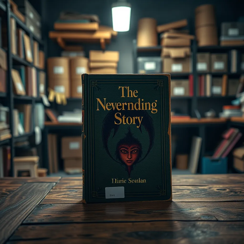 Curious Find: A Book That Mirrors The Neverending Story : LevelUpTalk