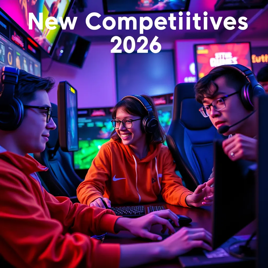 Searching for the Latest Competitive Games in 2026 : LevelUpTalk